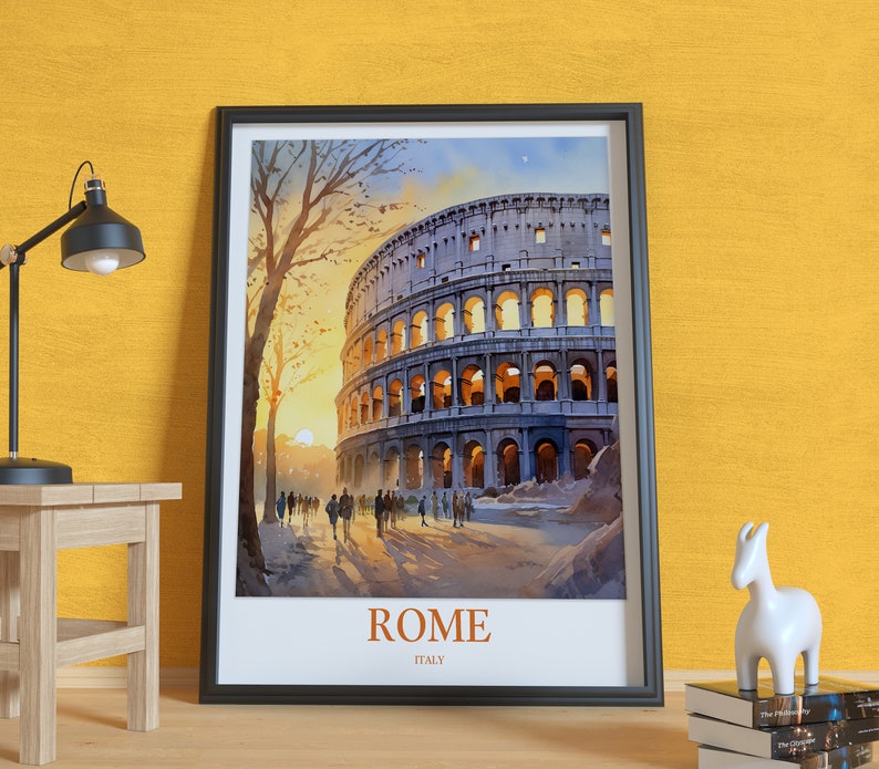 Rom Print Art Rom Wand Kunst Rom Poster Rom Wand Dekor Rom Reise ...