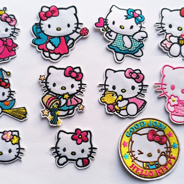 Hello Kittys Patch - Etsy