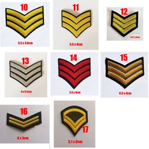 Military Army Patches Badges Iron on Sew On - Etsy