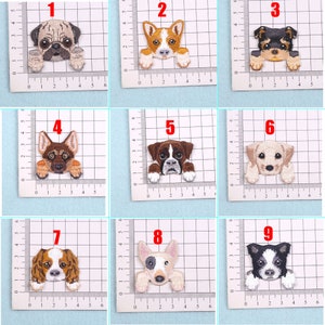 Small Dogs Patches Iron on / Sew on Patch Badge - Etsy