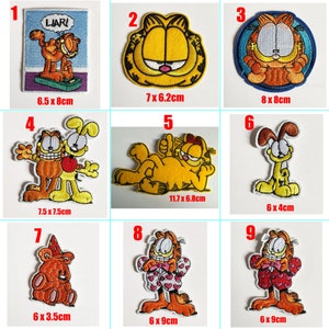 Garfield Cat ODIE Iron on Sew on Badge Patch - Etsy