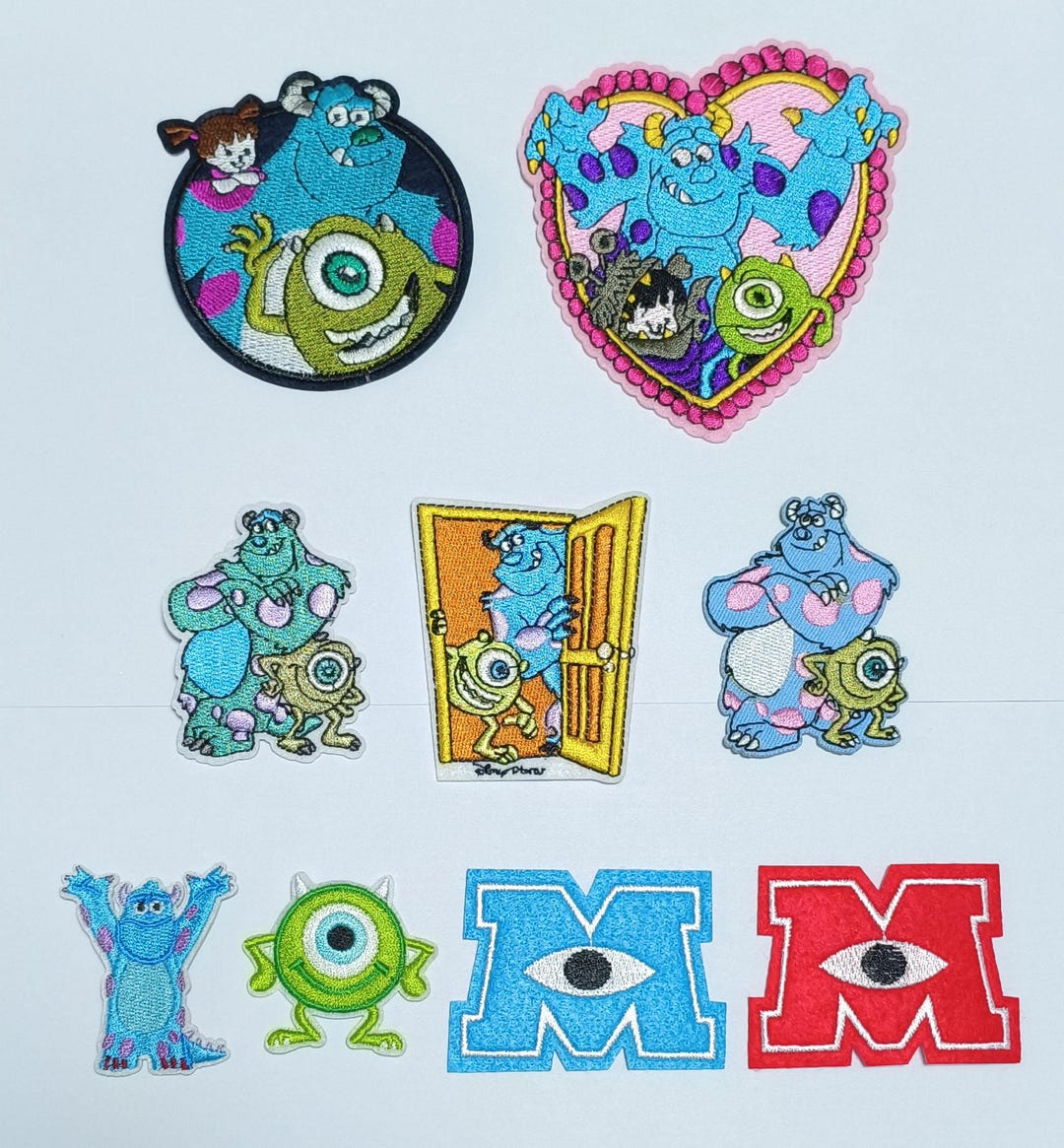 Disney Monsters Inc University Patch Badge Monsters University - Etsy