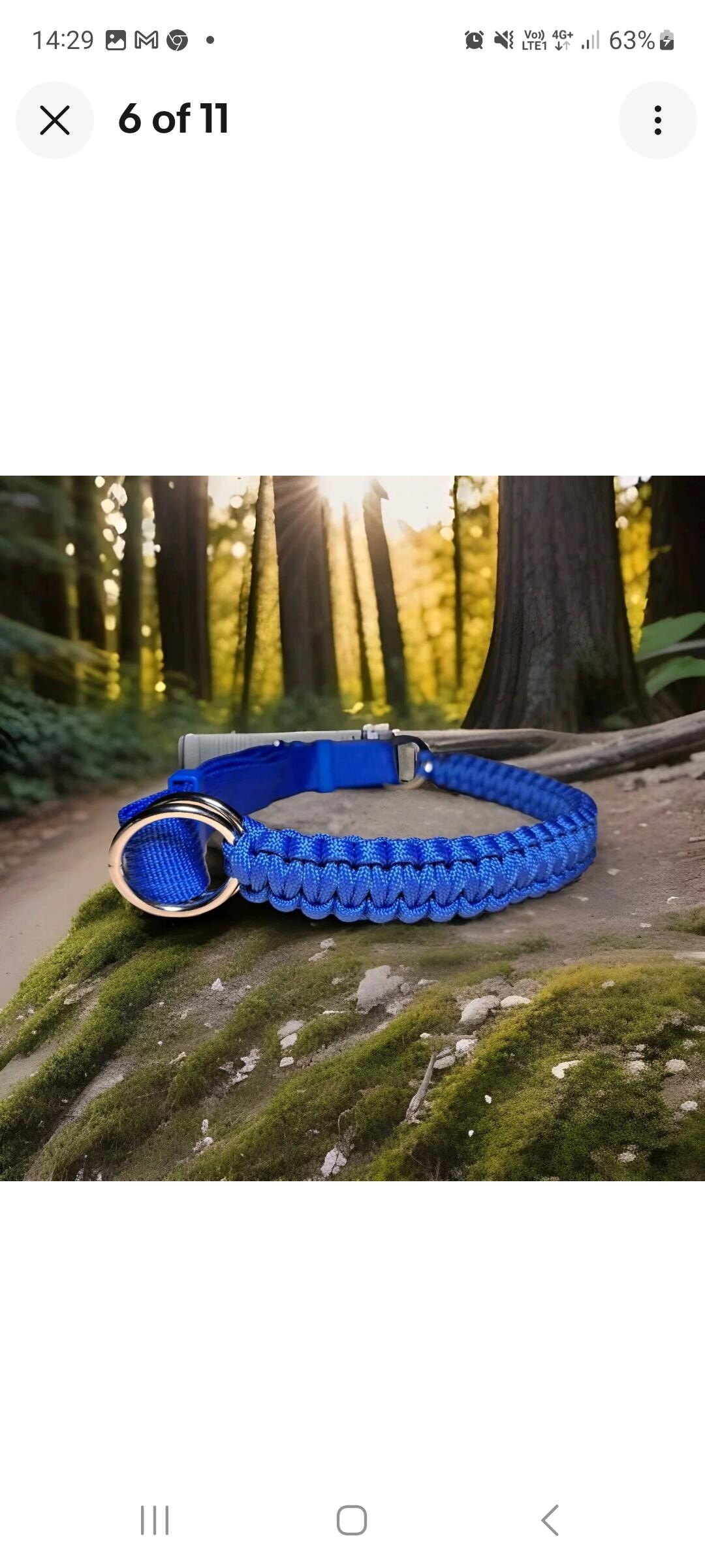 Custom Made to Order. Royal Blue . Any Size Made Please Ask. Bitless ...