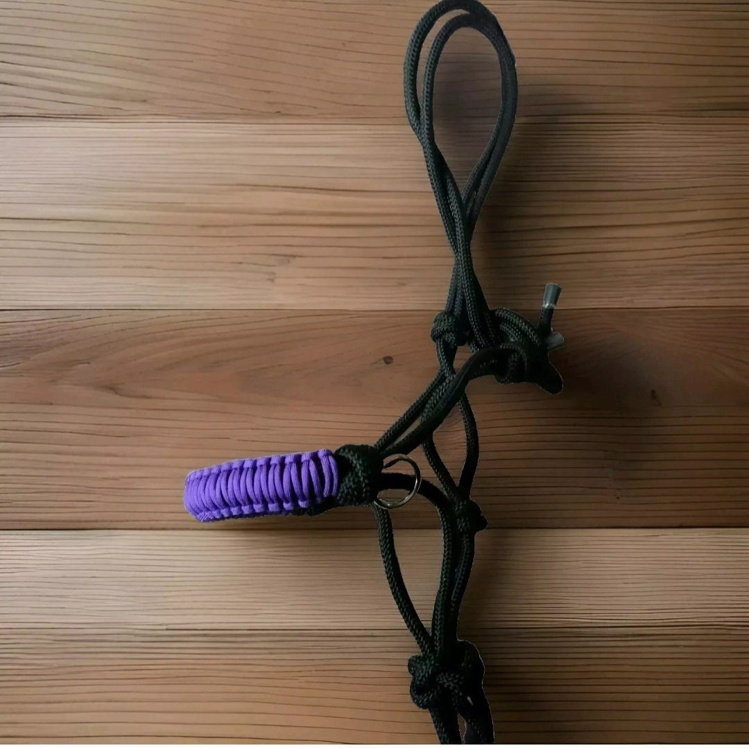 Bitless Rope Bridle. Different Colours and Sizes Available - Etsy
