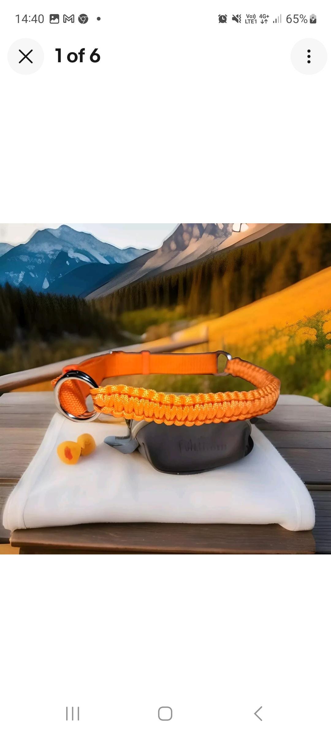 Custom Made to Order. Hi Viz Orange . Any Size Made Please Ask. Bitless ...