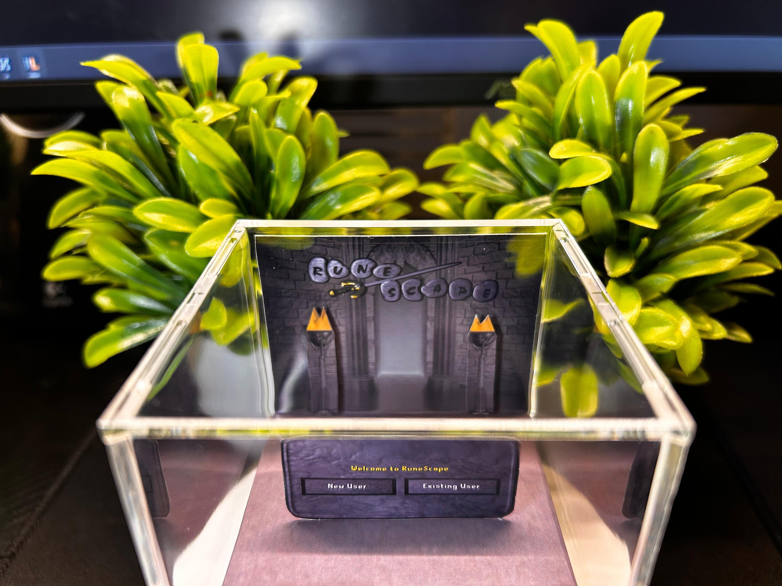 Old School Runescape • OSR Title Screen/main Menu Diorama • OSR GIFT - Etsy