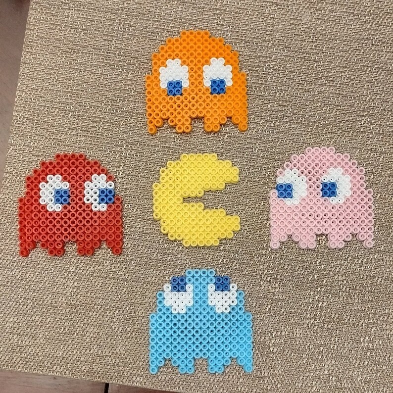Pac-man Inky Pixel Art - Etsy