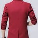 Maron Slim-fit Italian Cut Suit Men's 2 Piece Suit - Etsy