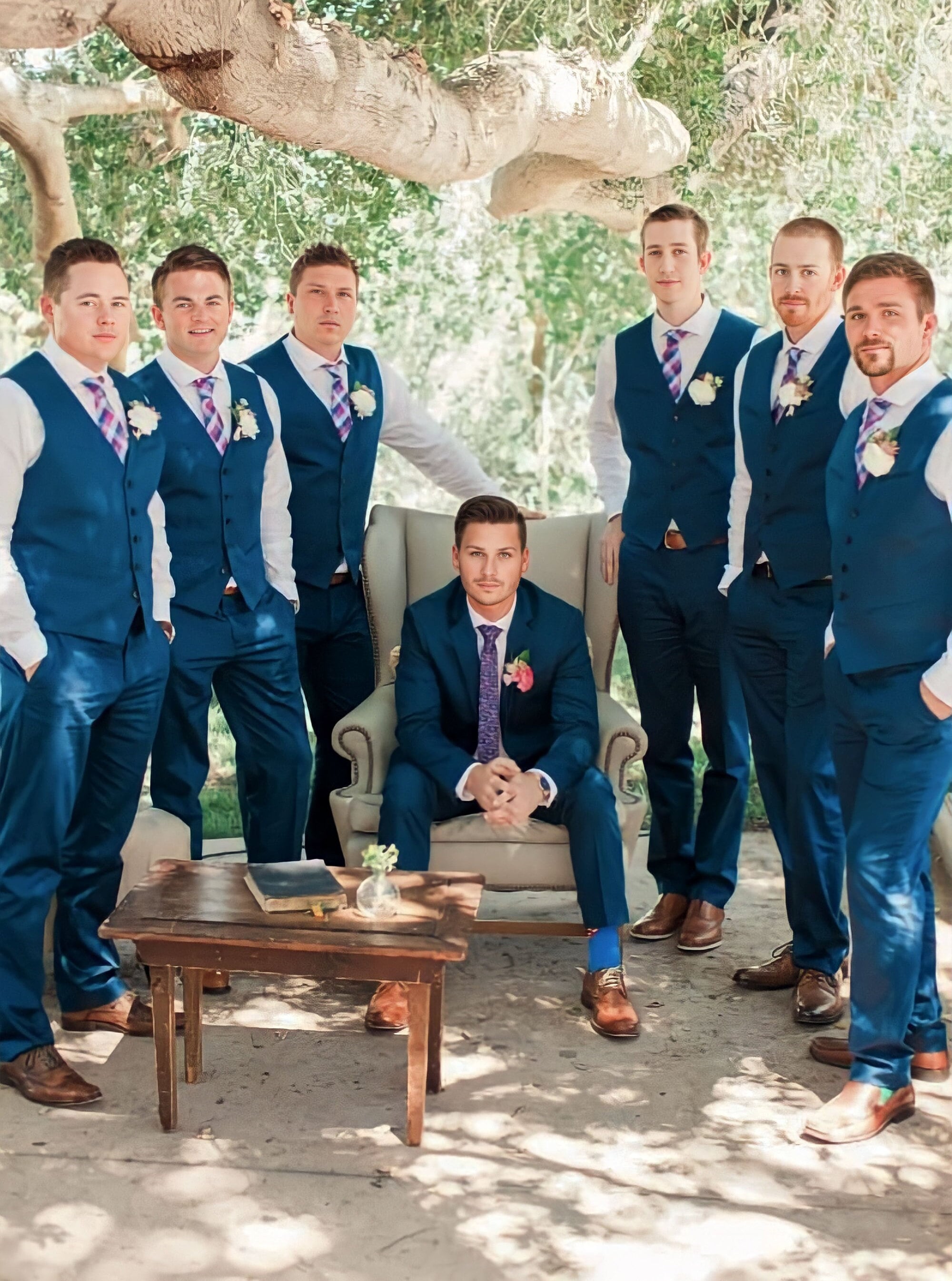 Men's Premium 3 Piece Suit, Men's Wedding Suit, Groomsmen Suit, Custom ...