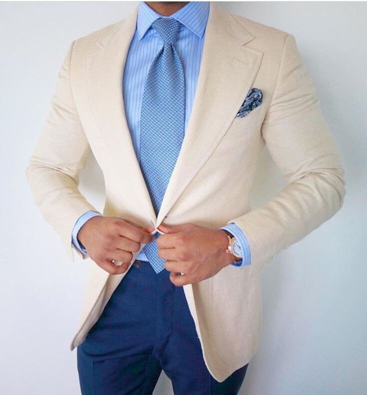 Men Premium Jacket/elegant Beige Color Blazer Wedding - Etsy