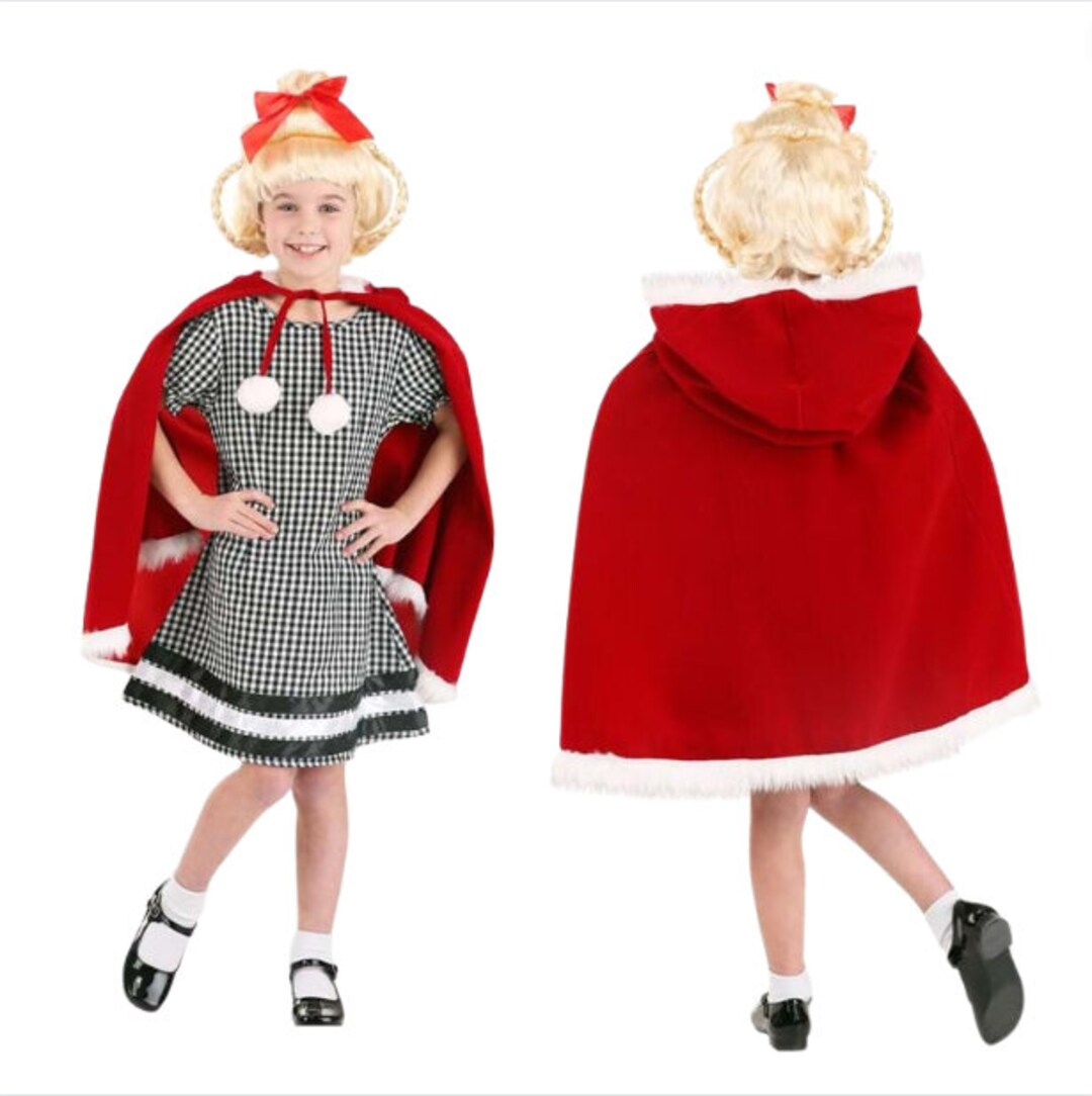 Girl's Dr. Seuss Cindy Lou Who Costume Cindy Lou Who - Etsy Canada