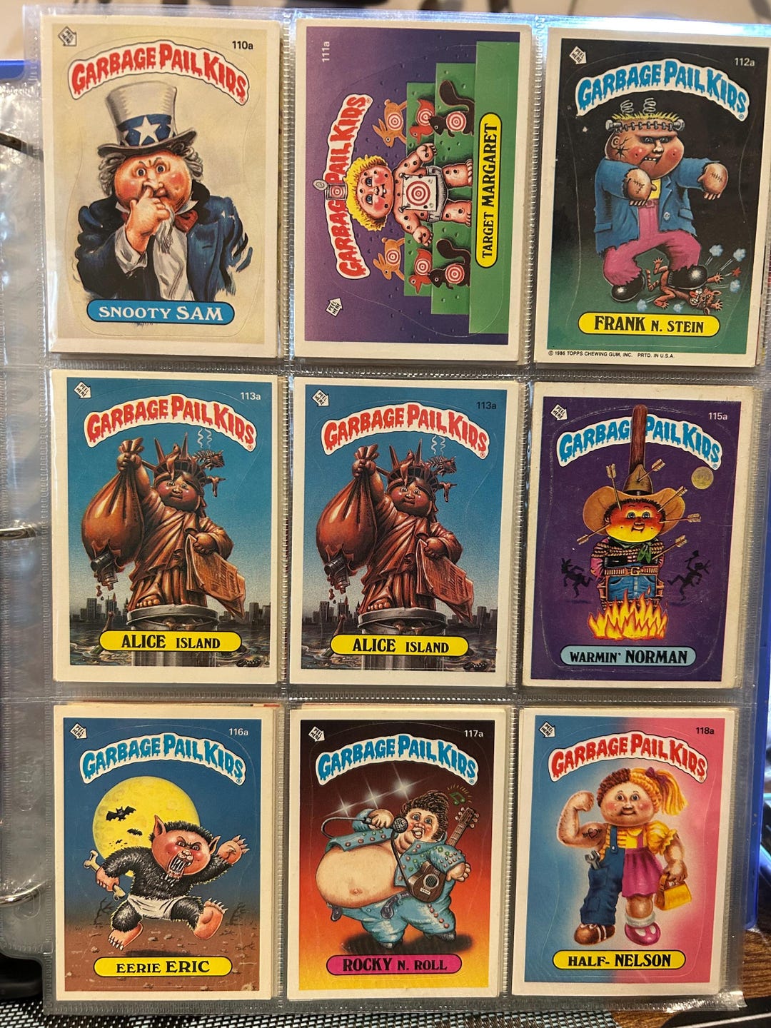 18-1986 Garbage Pail Kids Trading Cards. - Etsy