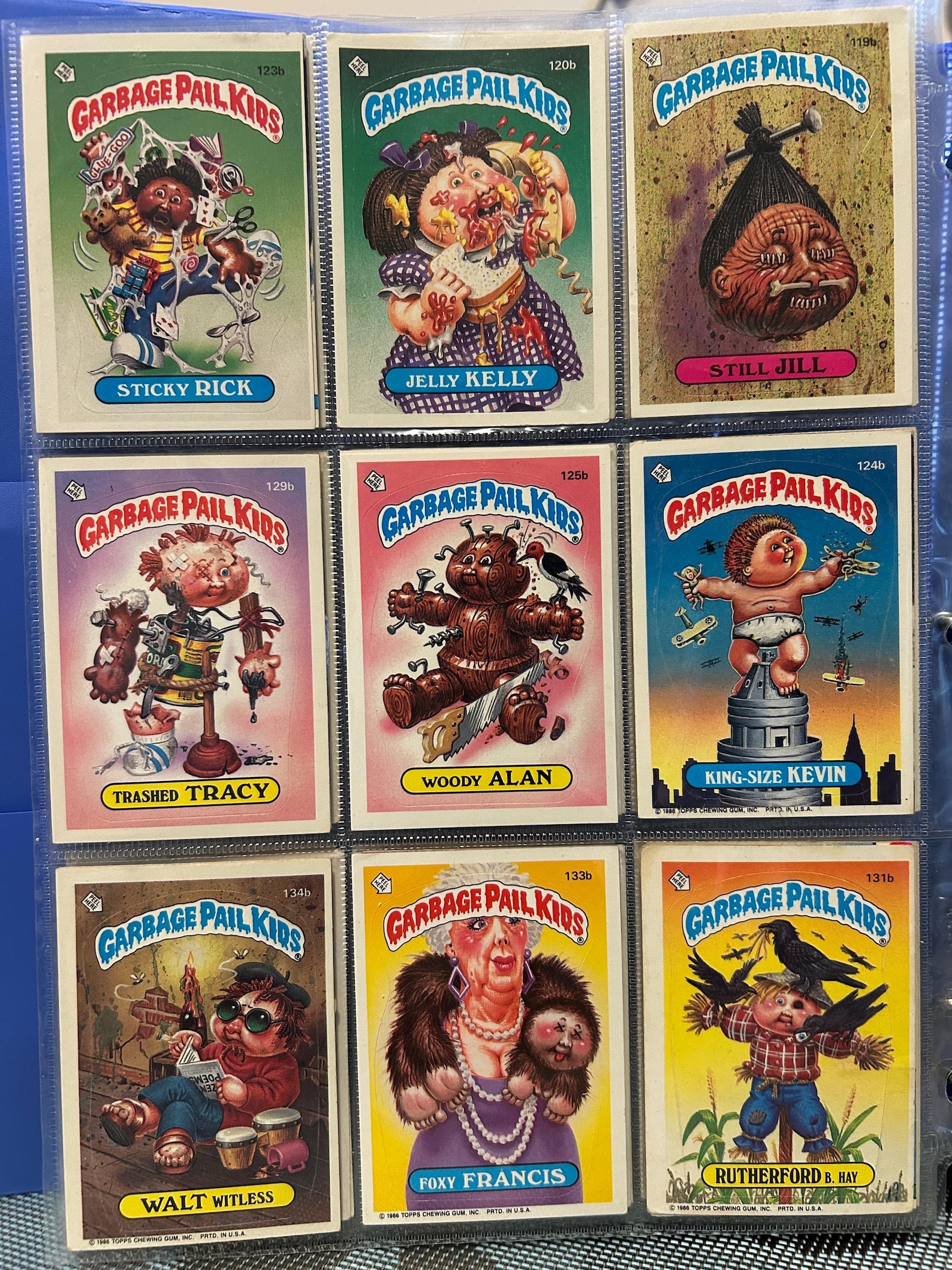 17-1986 Garbage Pail Kids Trading Cards. - Etsy