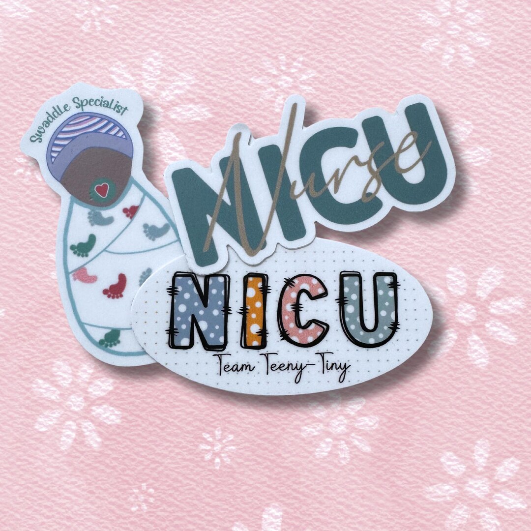 Stickers, NICU Nurse, Neonatal Intensive Care Unit, Preemie Nurse, NICU ...