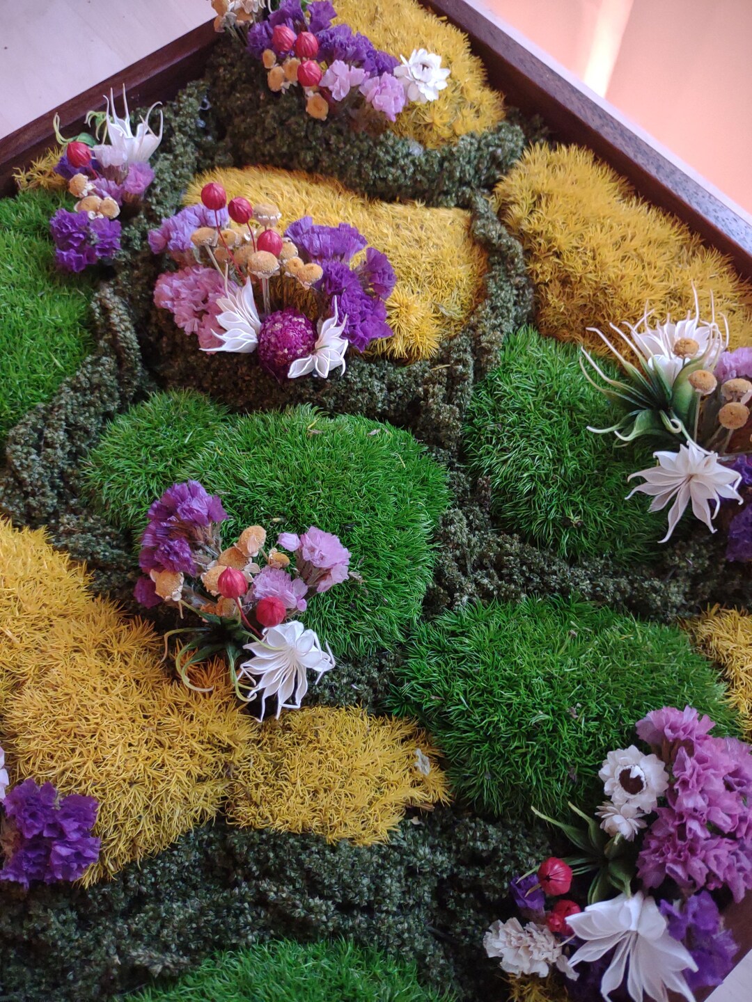 Moss Wall Art english Garden 12x12 - Etsy