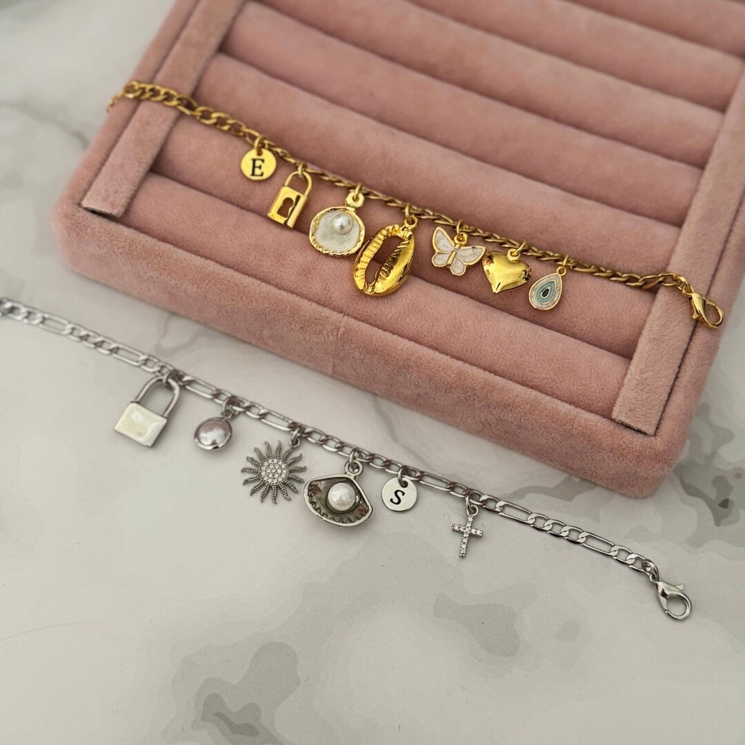 CHARM Bracelet,build Your Own Custom Charm Bracelet,pick Your Charms ...