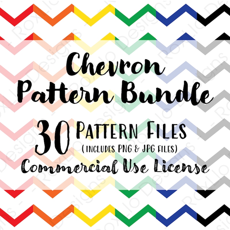Chevron Clipart - Etsy