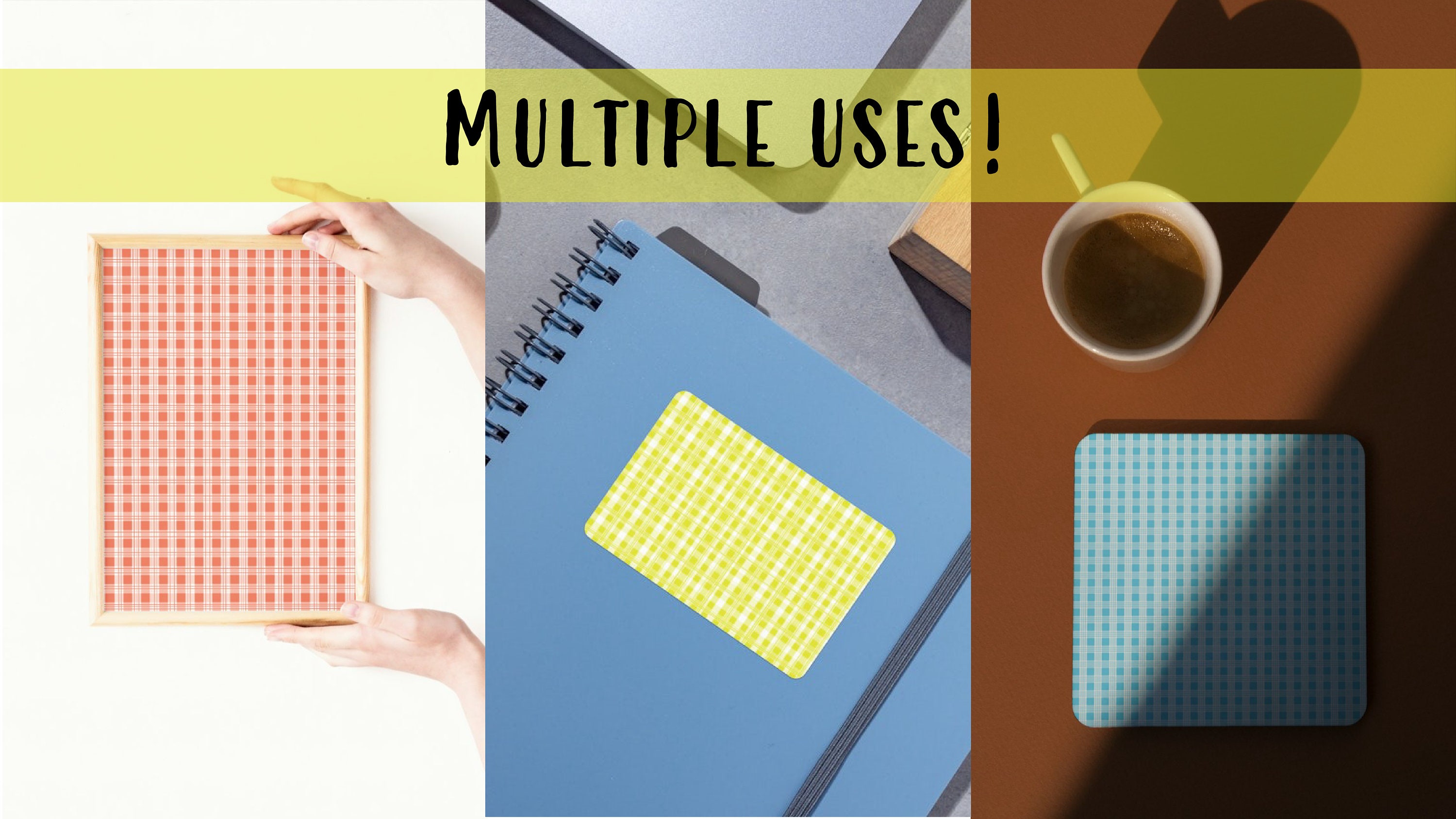 Palaka Pattern Bundle [neon Color Palette] - Background Clipart - PNG ...