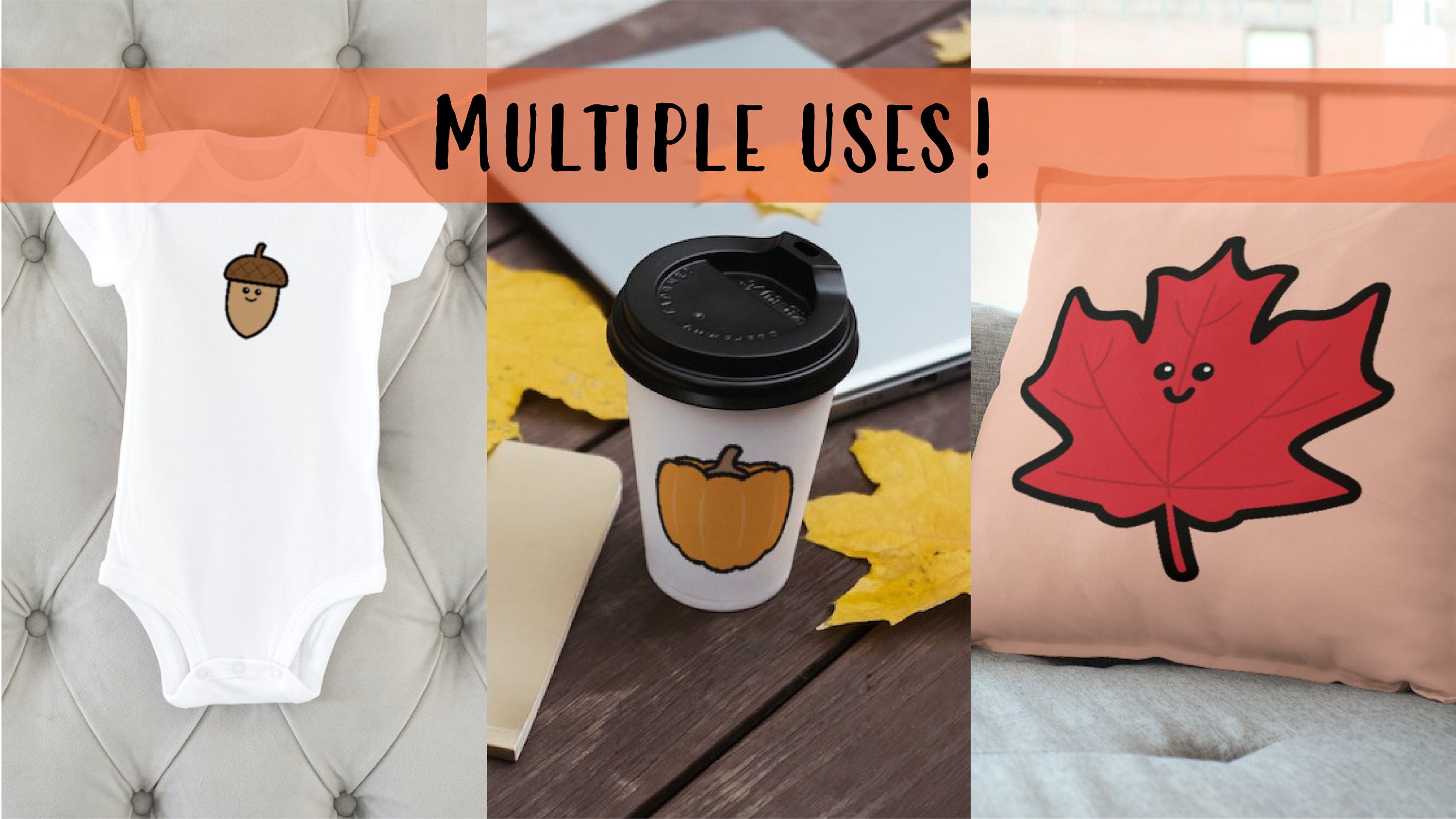 Autumn Character Clipart Bundle - PNG - SVG -commercial Use License - Etsy