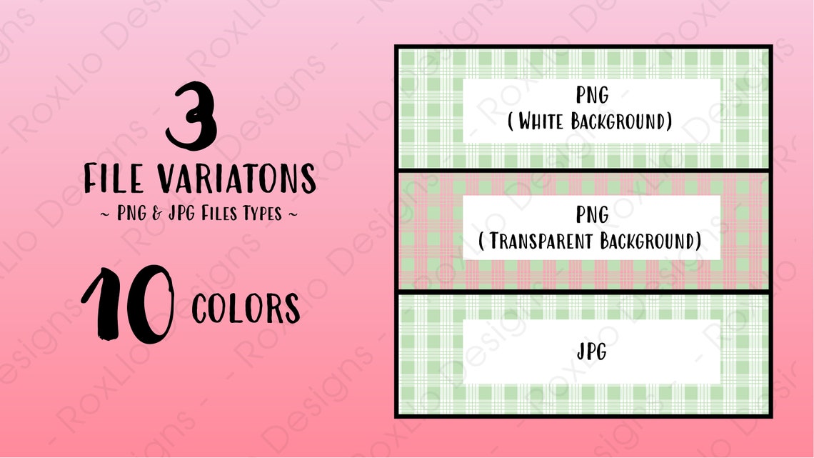 Palaka Pattern Bundle [spring/summer Color Palette] - Background ...