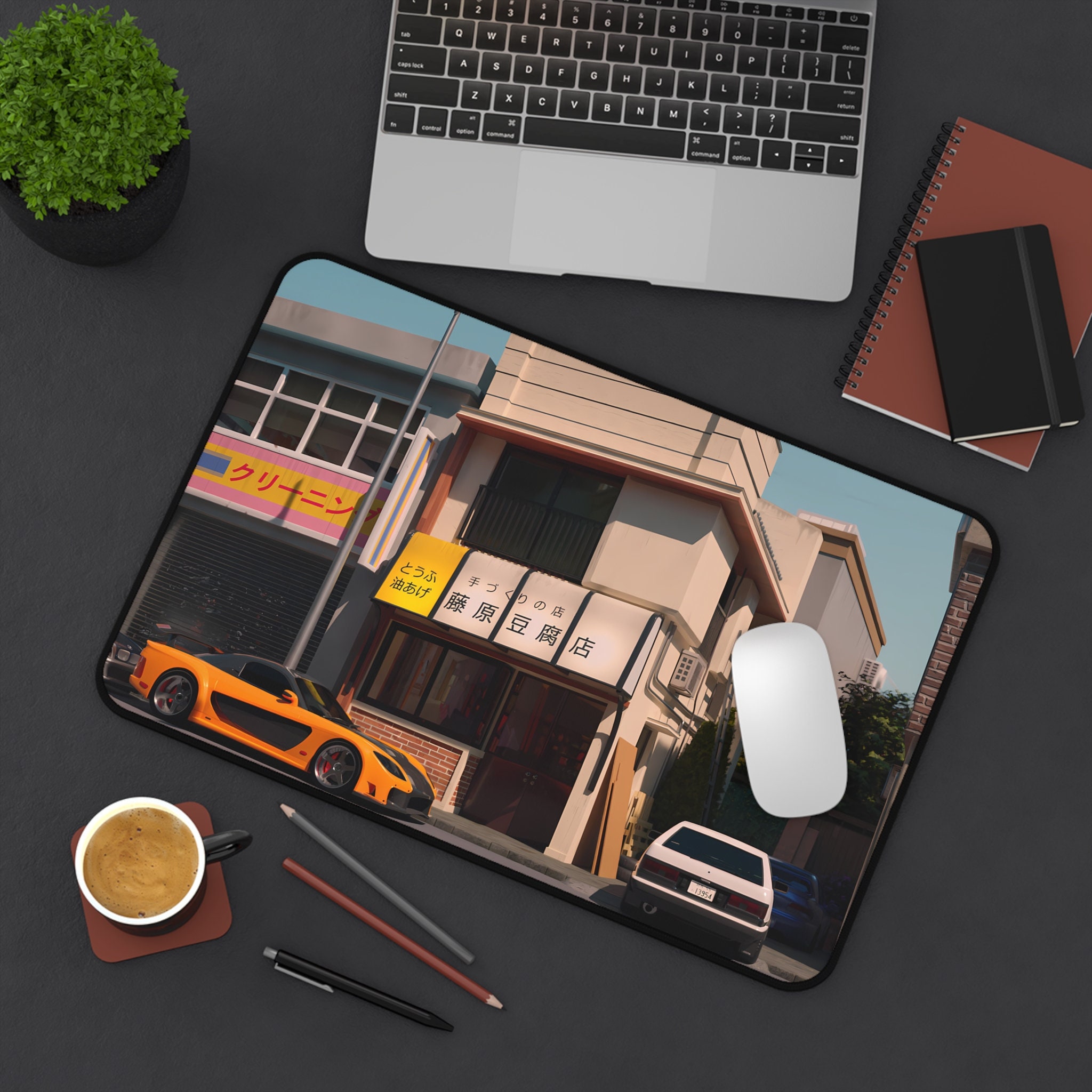 Initial D Tofu Store Day Desk Mat 3 Sizes Mouse Pad Japanese Gaming ...