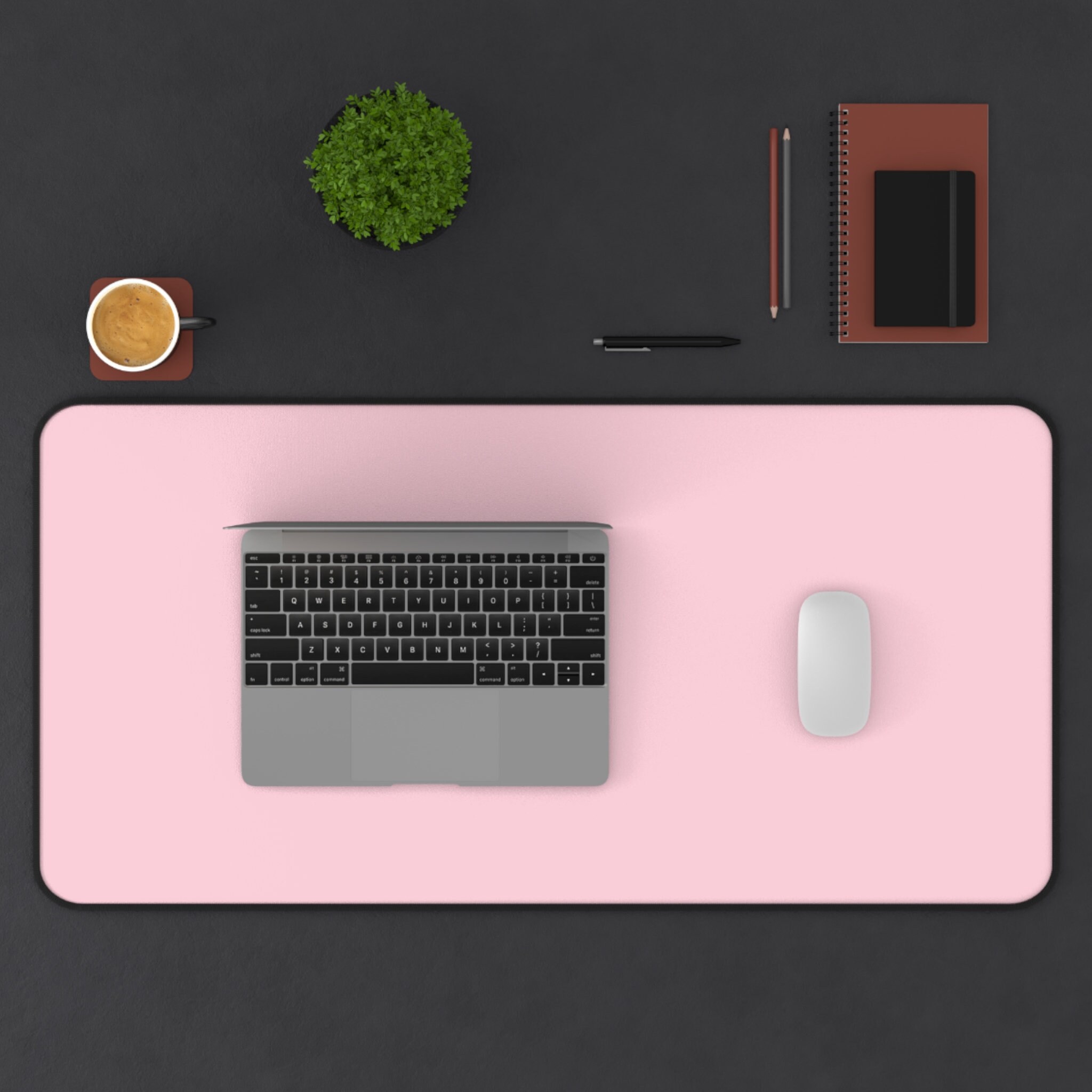 Pastel Pink Desk Mat 3 Sizes Mouse Pad Japanese Gaming Gift - Etsy