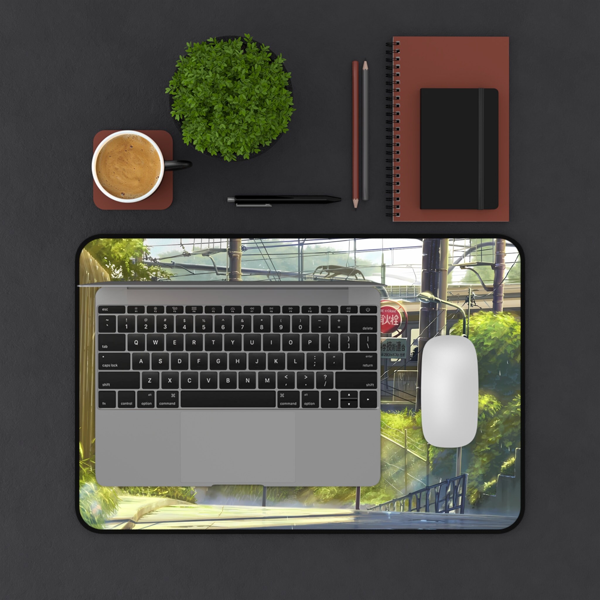 Garden of Words Desk Mat 3 Sizes Mouse Pad Japanese Gaming - Etsy