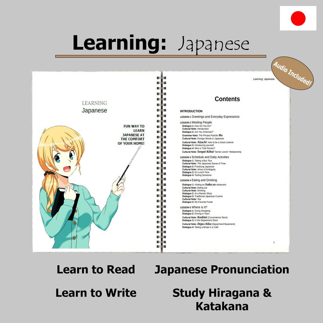 Learning: Japanese Learn Hiragana and Katakana Writing System ...