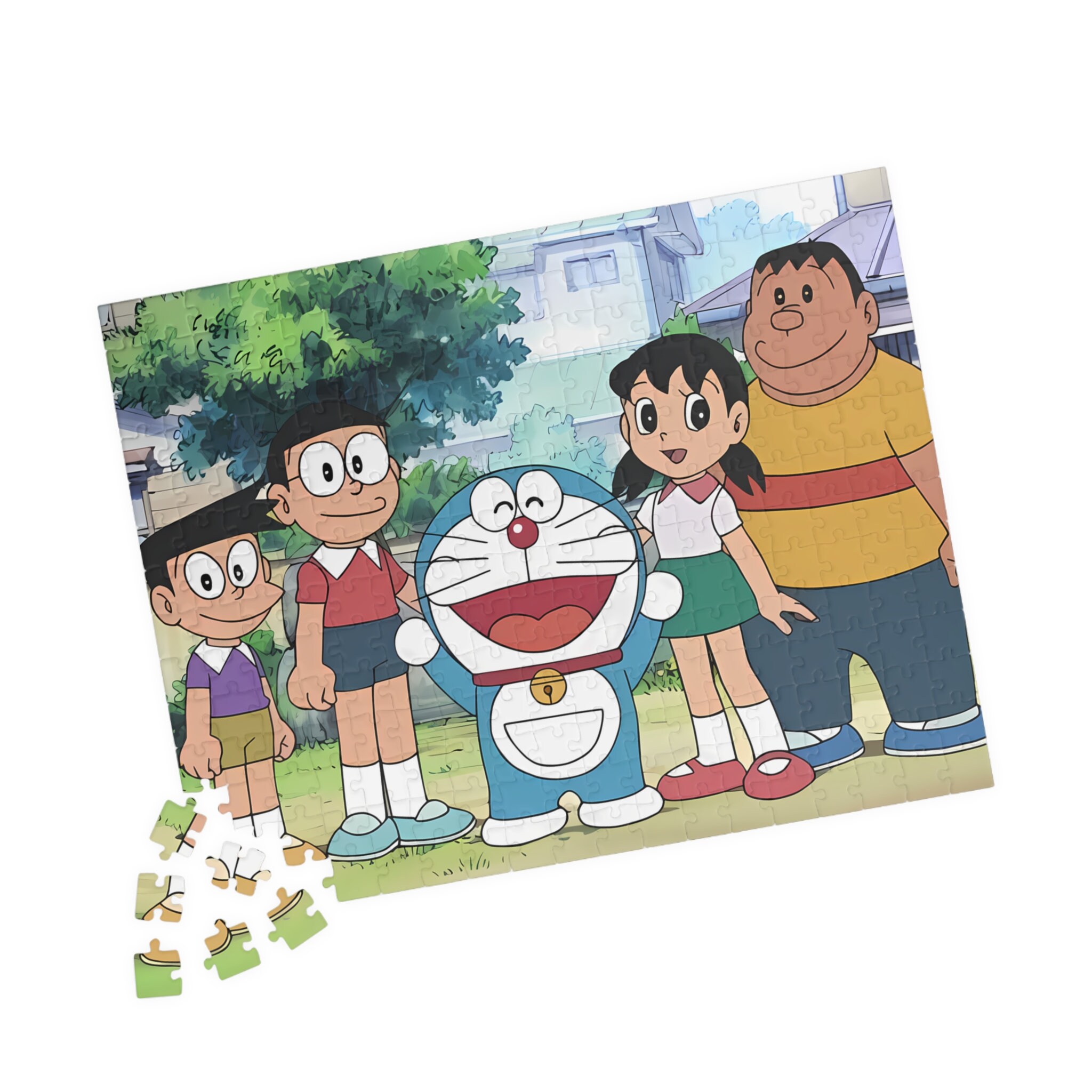 Doraemon Nobita and Friends Jigsaw Puzzle 110, 252, 500 Piece Animal ...