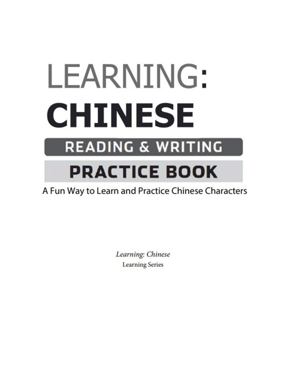 Learning: Chinese Reading Writing System Mandarin Chinese Best for ...