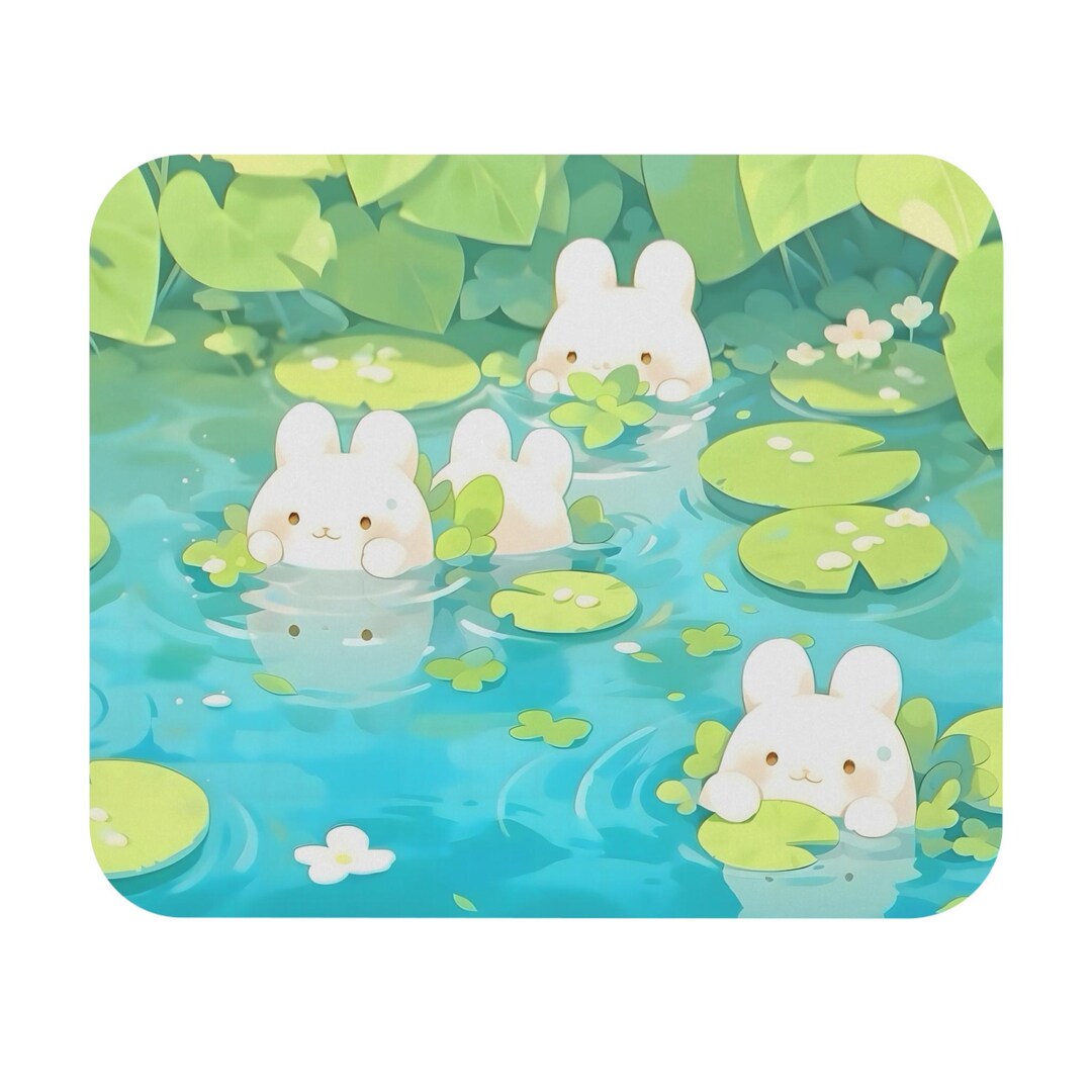 Cute Kawaii Michi Mousepad Desk Accessory for Gaming & Work Adorable ...
