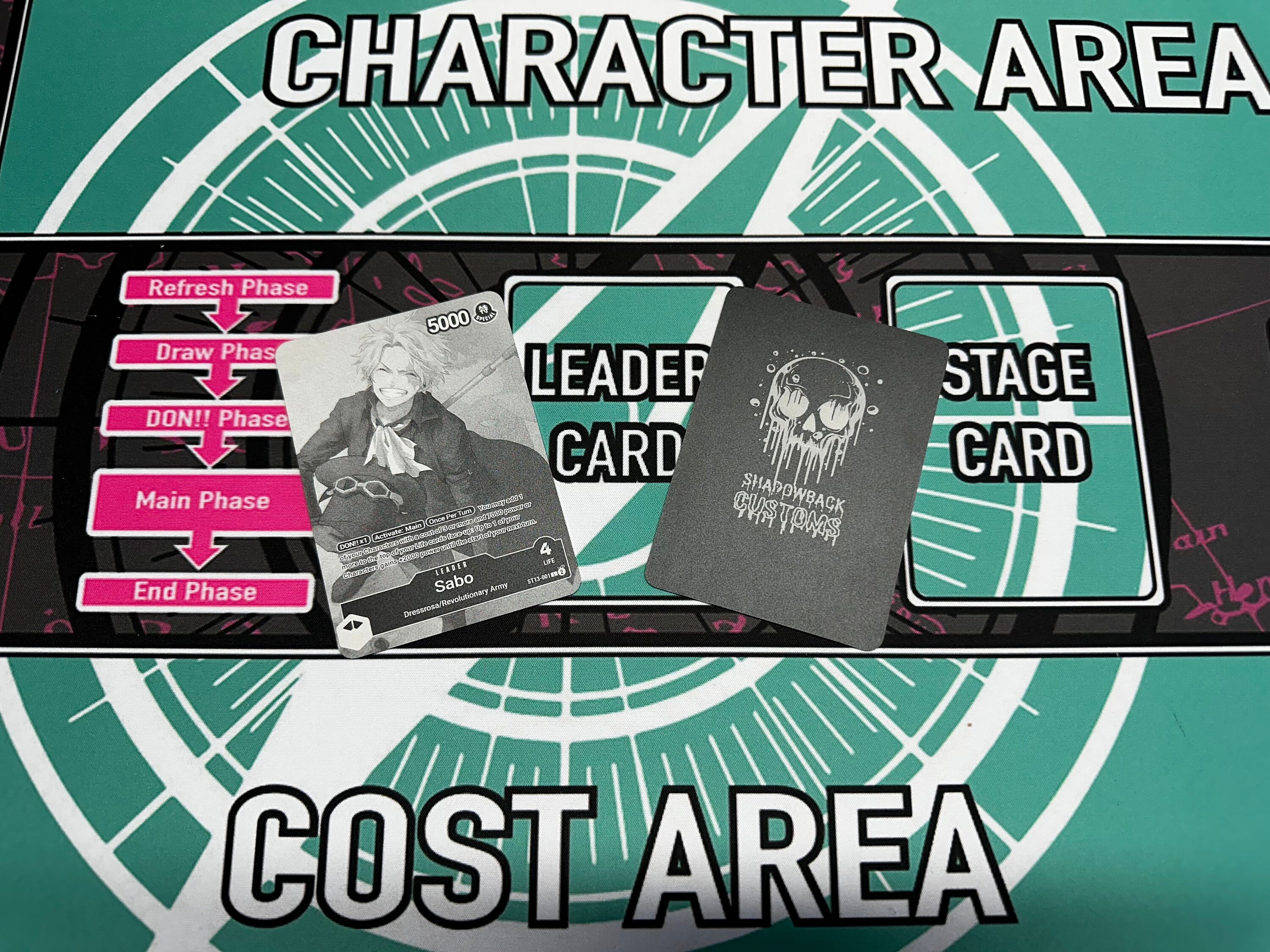 Metal Engraved Sabo Leader ST13-001 One Piece - Etsy