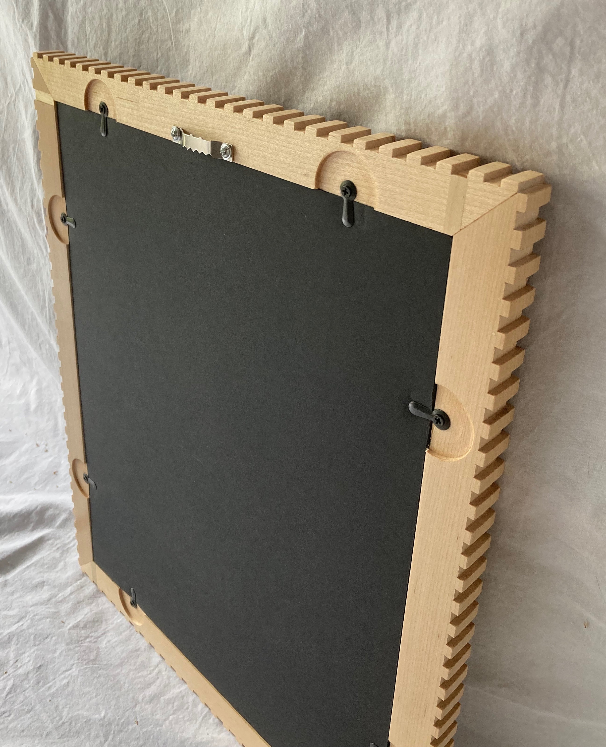 Deep Groove Solid Maple Picture Frame - Etsy