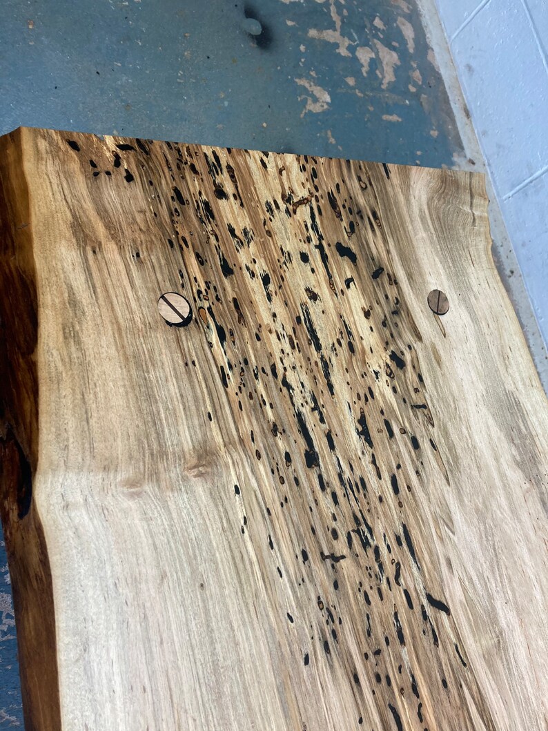 Live Edge Spalted Maple Coffee Table - Etsy