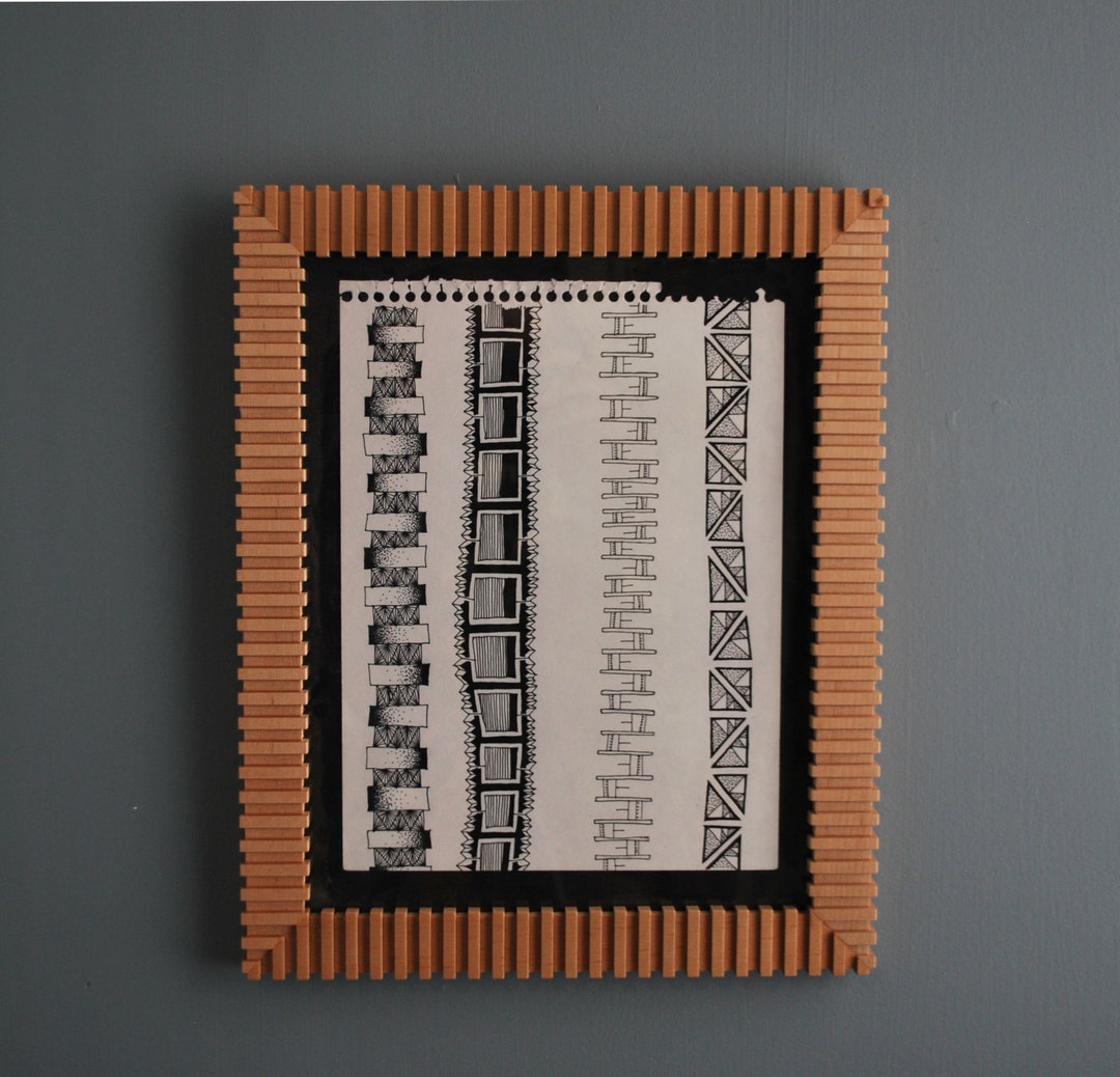 Deep Groove Solid Maple Picture Frame - Etsy