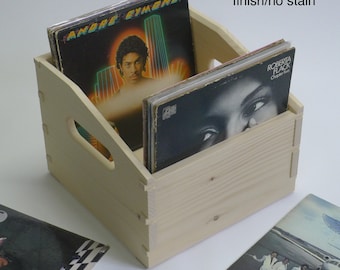 2 Tier LP Vinyl Record Storage, Browser, Flip Bin - Etsy