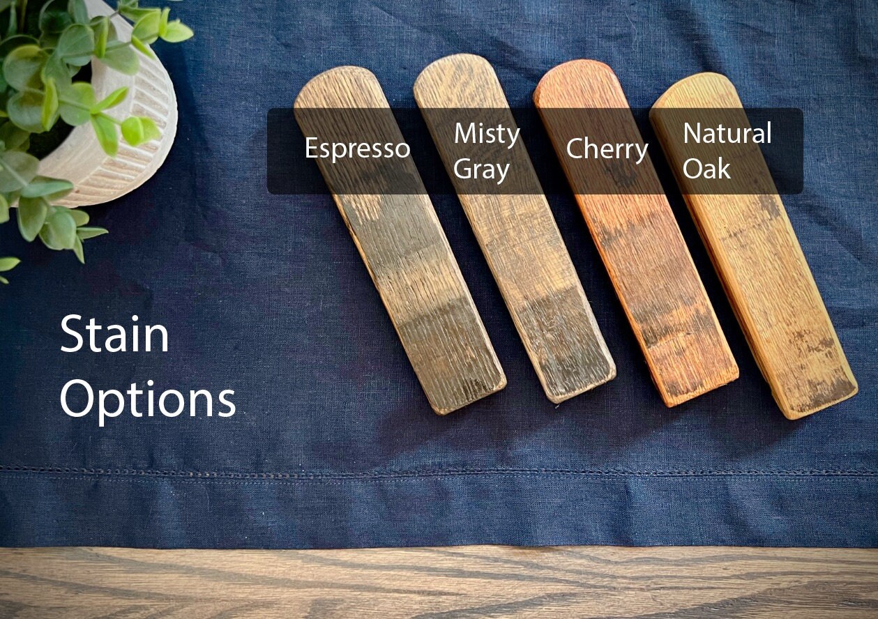 Bourbon Stave Beer Flight Featuring Oak Barrel Bung and Metal - Etsy