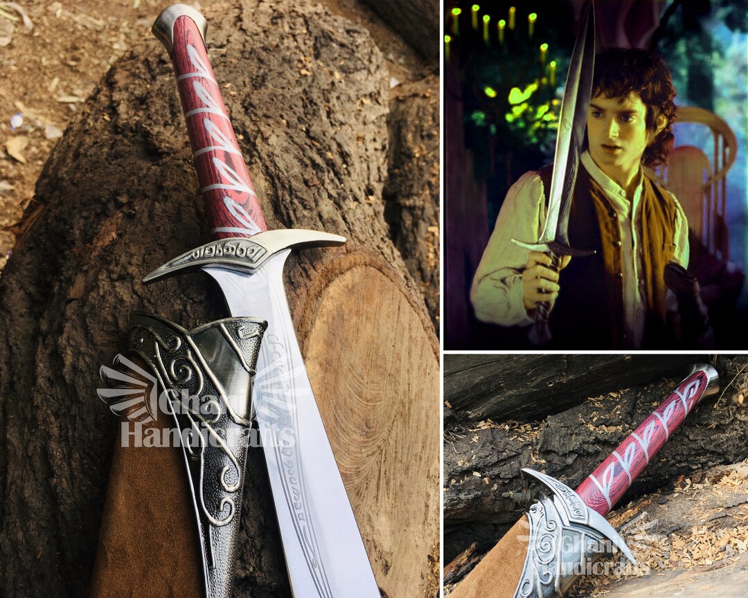 Hand Forged Sword Lord of the Rings Sword Sting LOTR Hobbit - Etsy