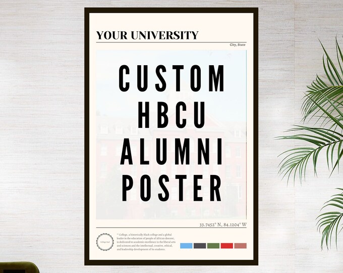 Hbcus Map - Etsy