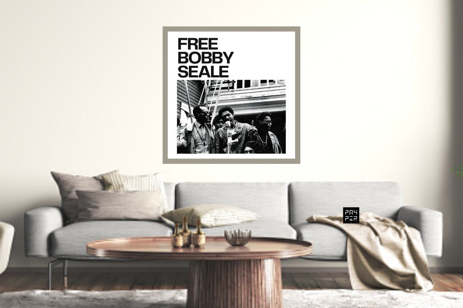 Free Bobby Seale Poster, INSTANT DOWNLOAD, Black Panthers - Etsy