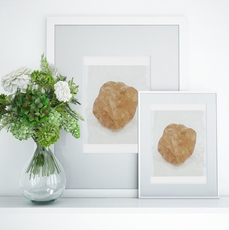 Moonstone Watercolor Wall Art Downloadable Digital Art - Etsy