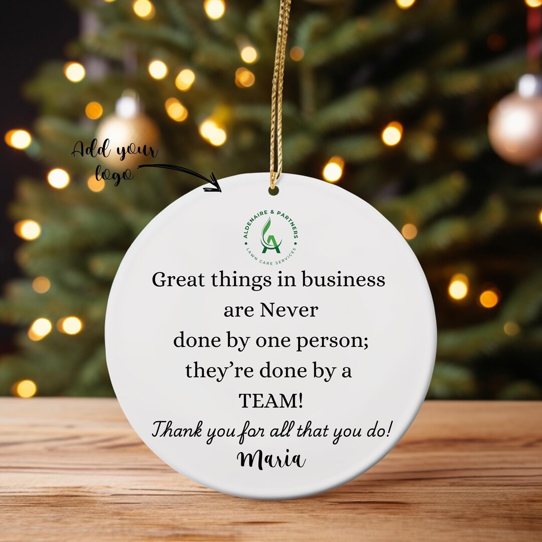 Thank You Team, Custom Logo, Team Gift, Holiday Gift, Office Gift, Team ...