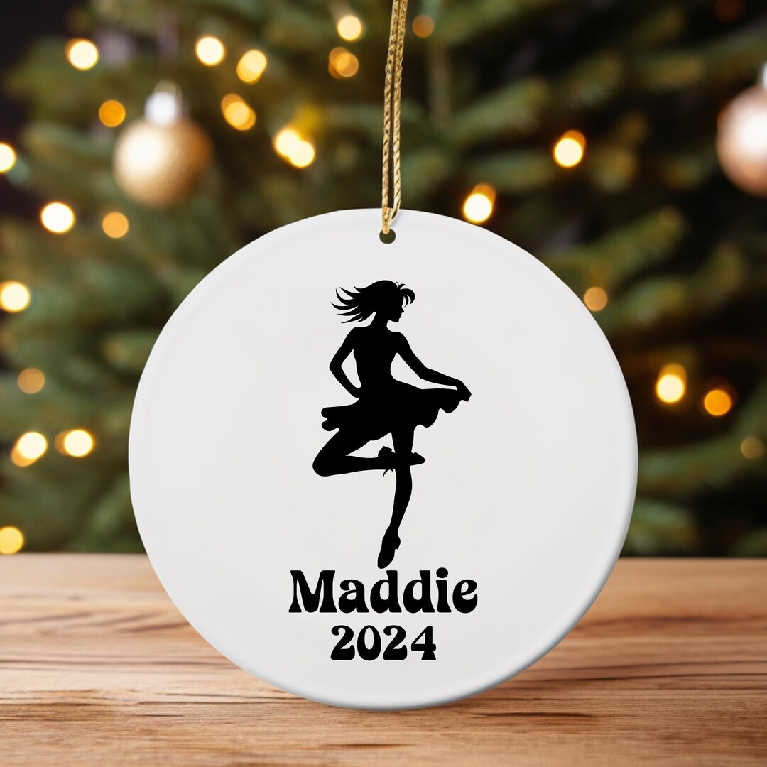Dance Christmas Ornament, Personalized Gift, Dance Ornament ...