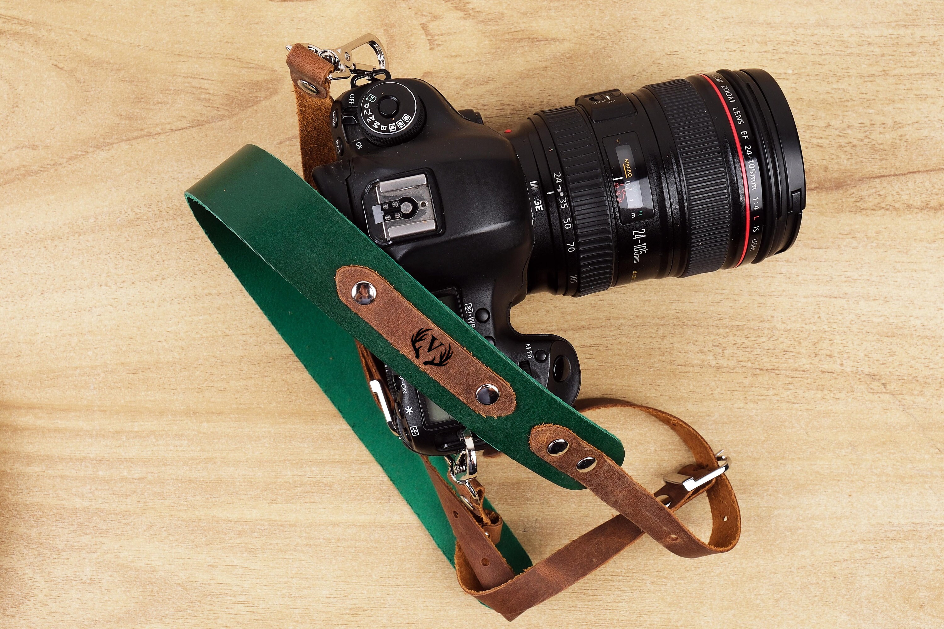 Personalized Leather Camera Strap, Adjustable DSLR Strap, Gift for ...