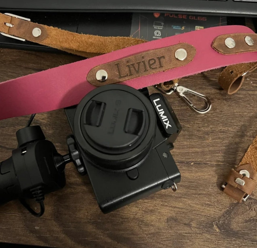 Personalized Strap for Photographers, Custom Leather Camera Strap Gift ...