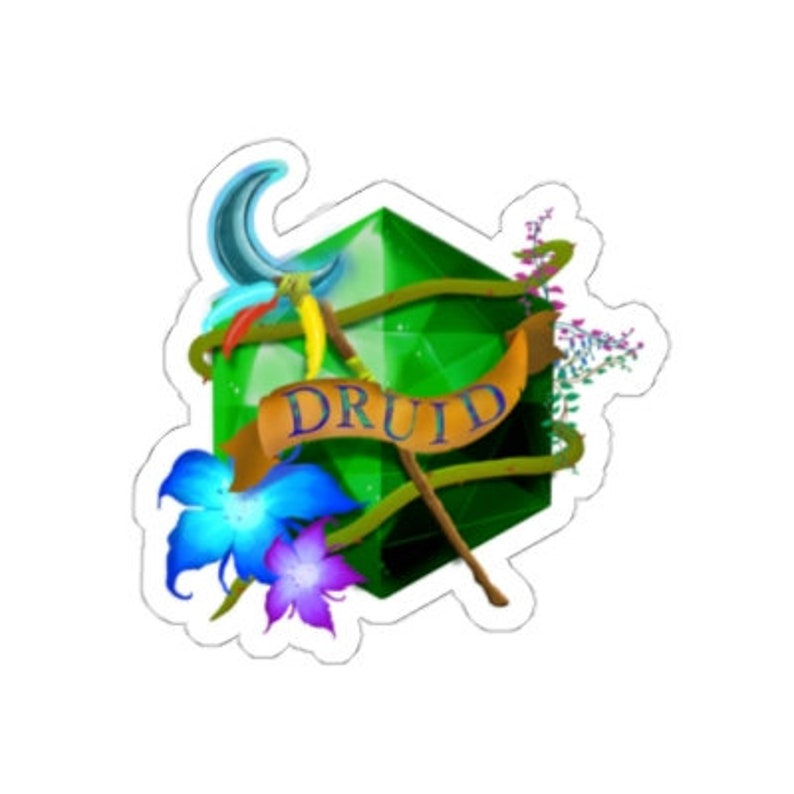 Druid Emblem Sticker - Etsy