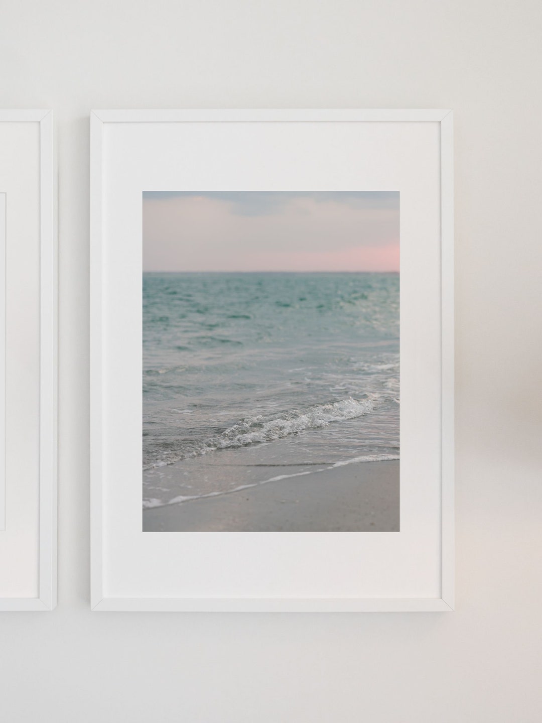 Tidal Wave, Beach Sunset Waves, East Coast Beach at Sunset, Blue Ocean ...