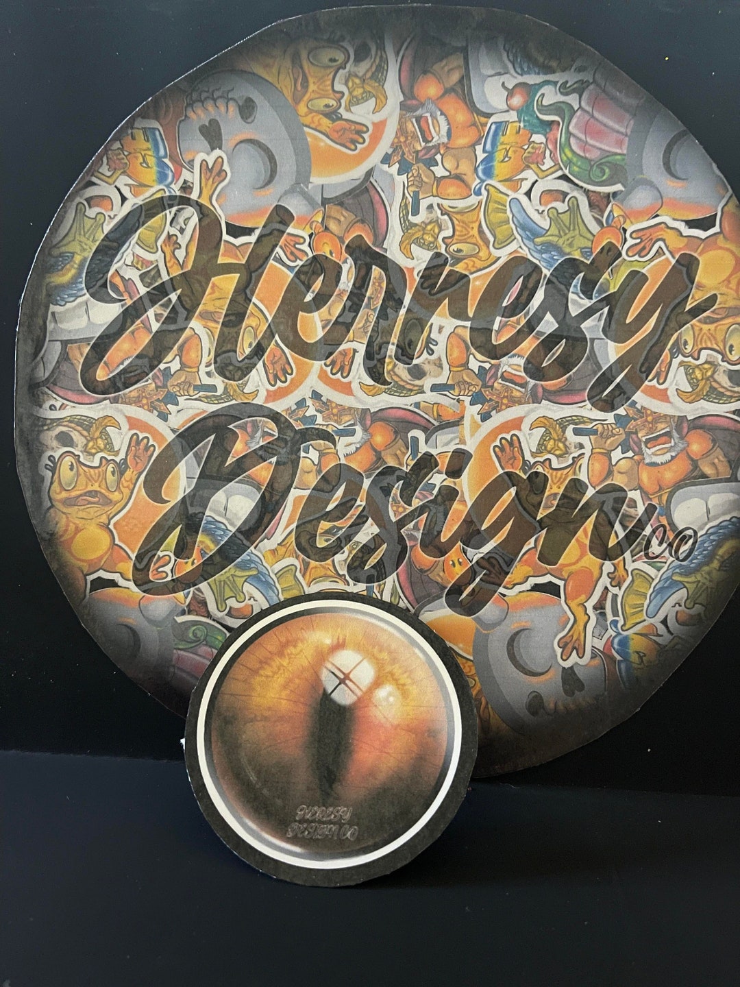 Sticker Heresy Logo - Etsy