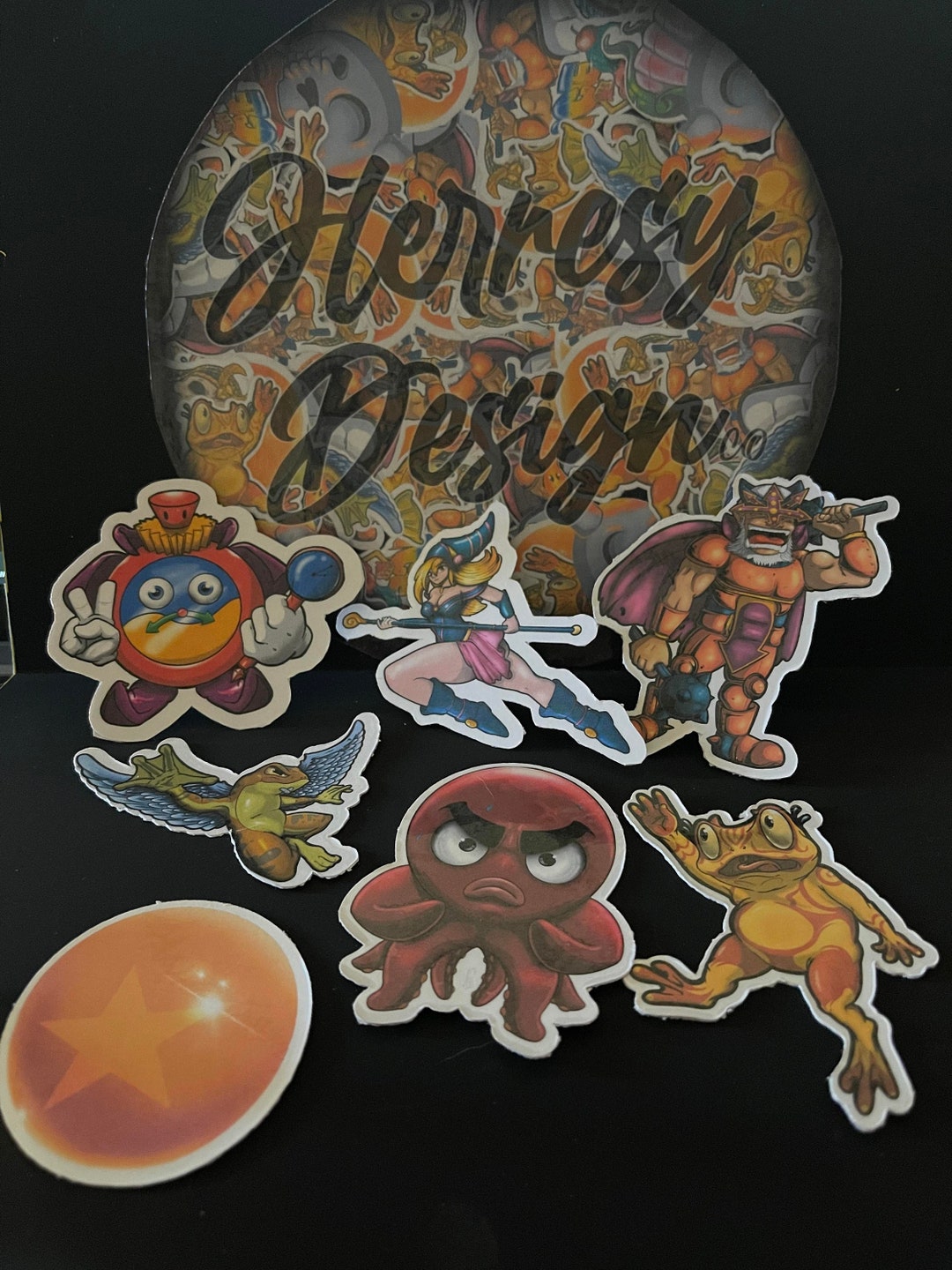 Stickers Characters - Etsy