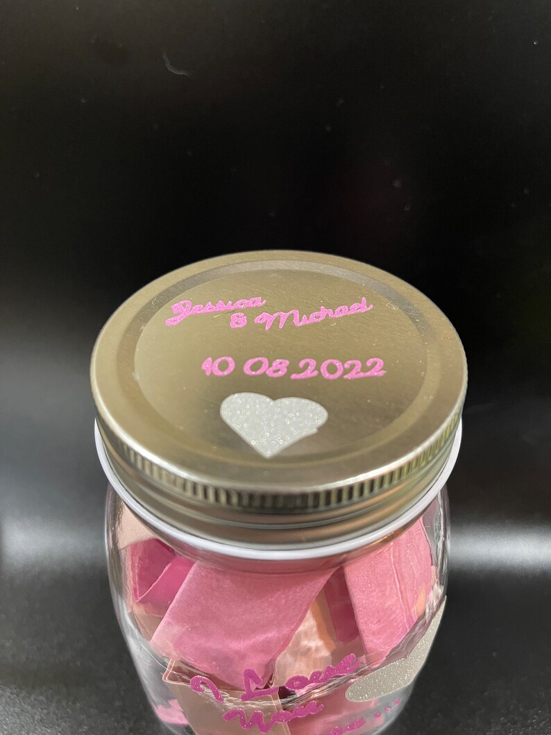 Personalized Love Notes Jar - Etsy